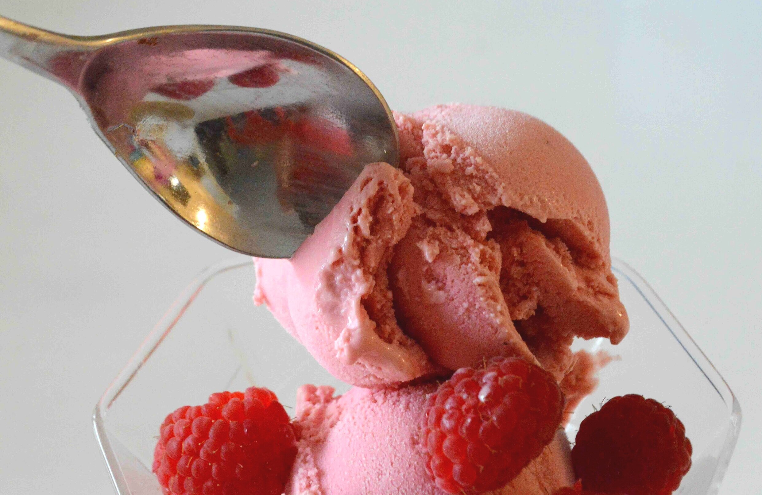 Fresh Raspberry Ice Cream — Unwritten Recipes