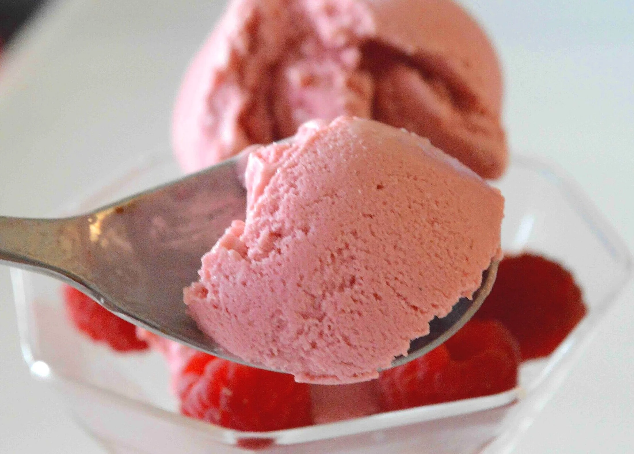 Fresh Raspberry Ice Cream — Unwritten Recipes