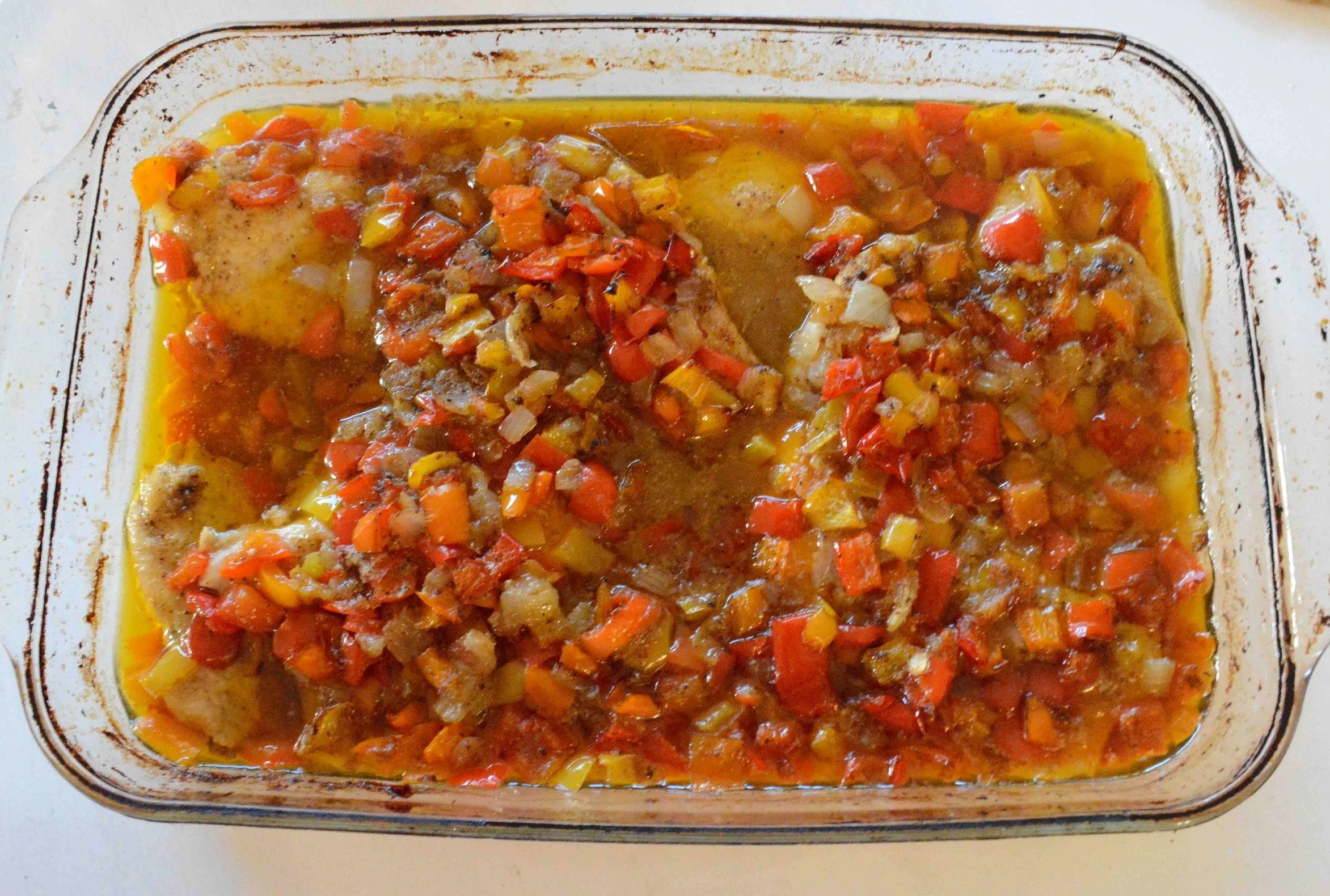 Chicken with Sweet Peppers — Unwritten Recipes