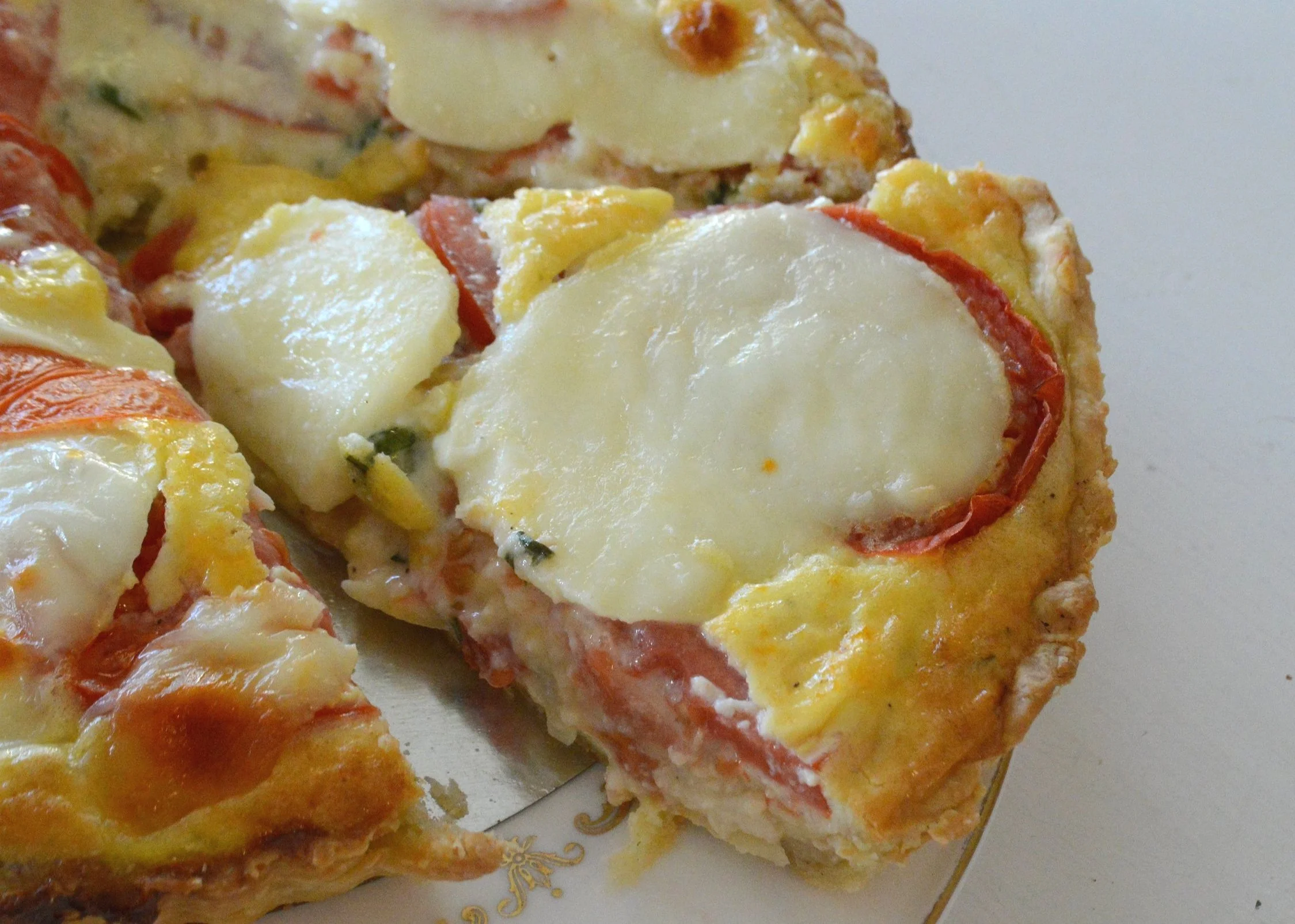 Caprese Quiche — Unwritten Recipes