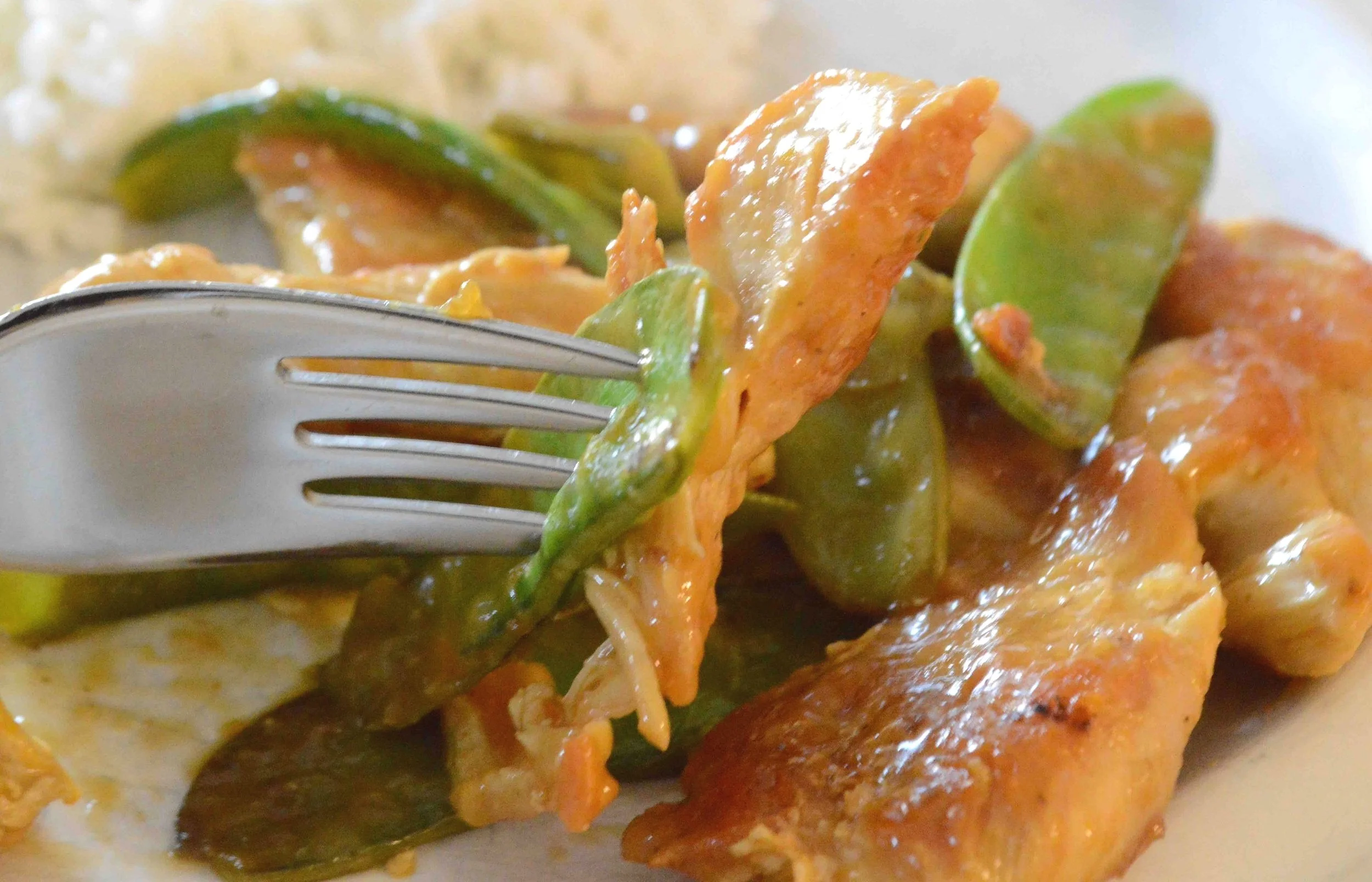 Easy Lemon Chicken with Snow Peas — Unwritten Recipes