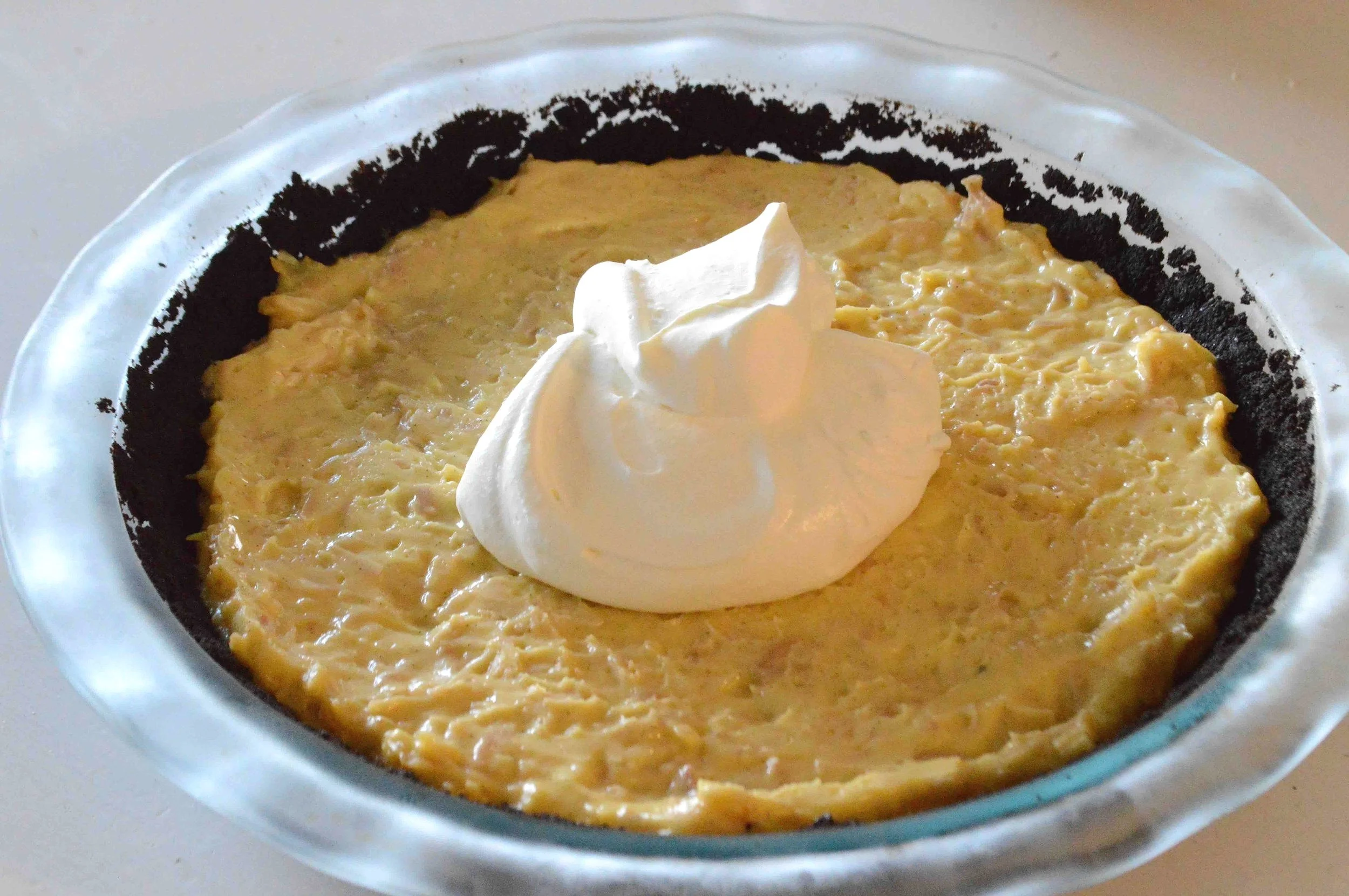 Toasted Coconut Cream Pie with Chocolate Cookie Crust — Unwritten Recipes