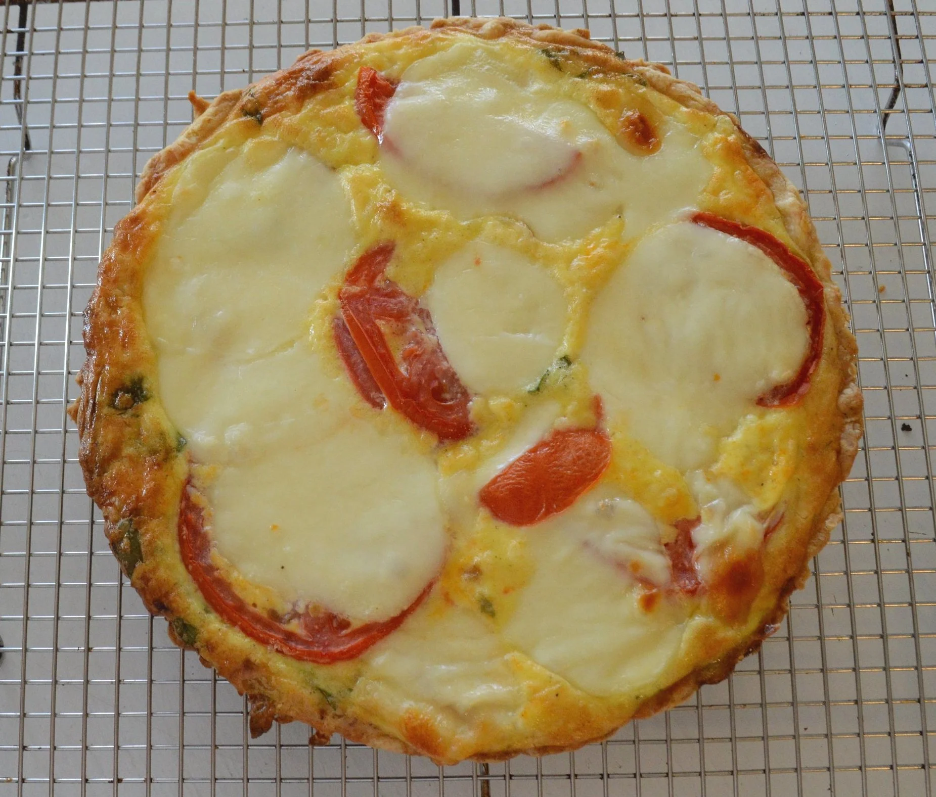 Caprese Quiche — Unwritten Recipes