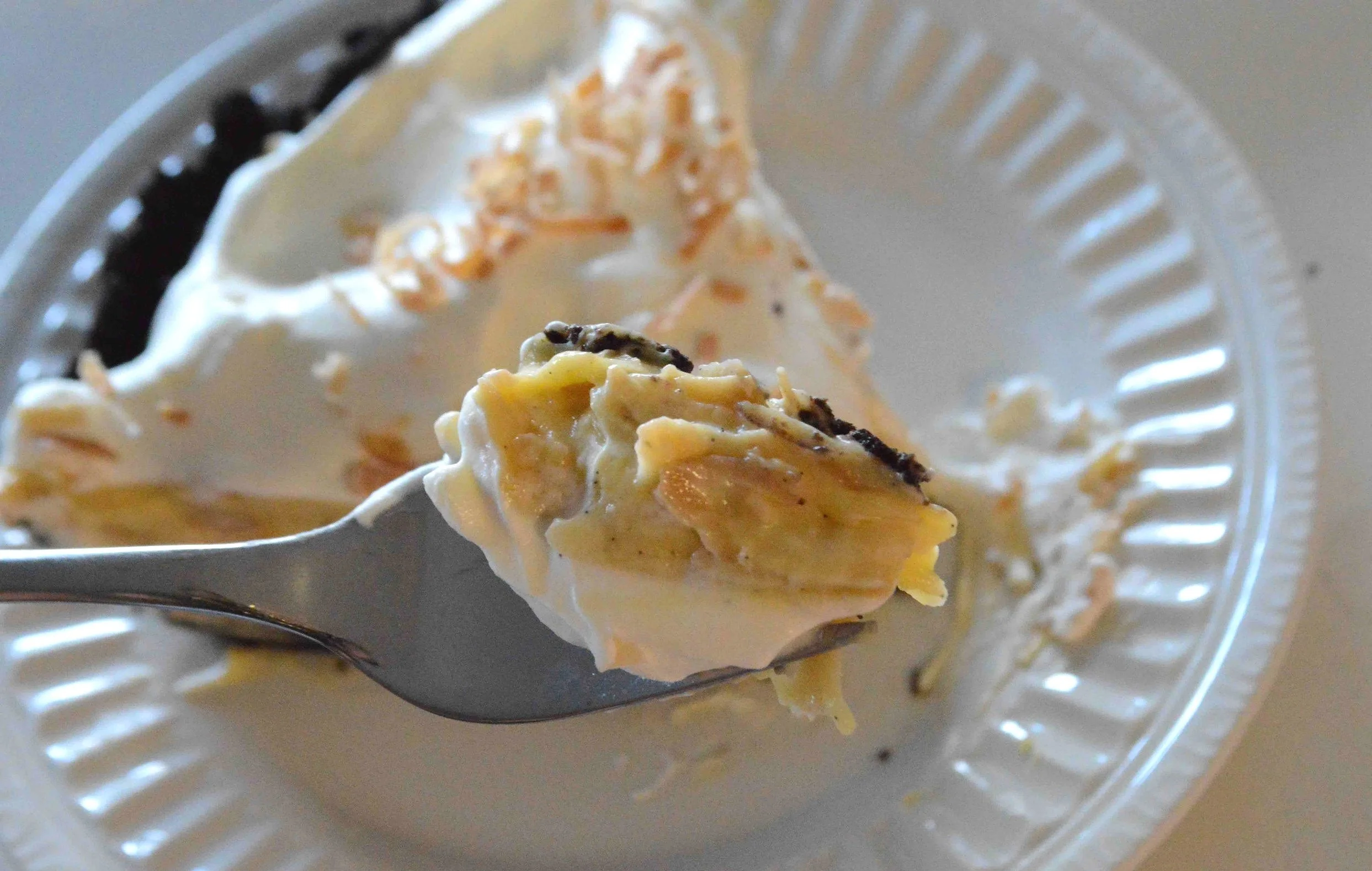 Toasted Coconut Cream Pie with Chocolate Cookie Crust — Unwritten Recipes
