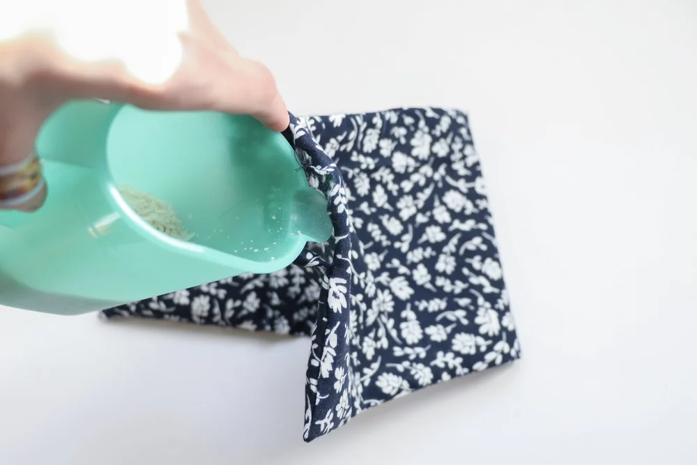 DIY microwavable hot pack — HollyDolly