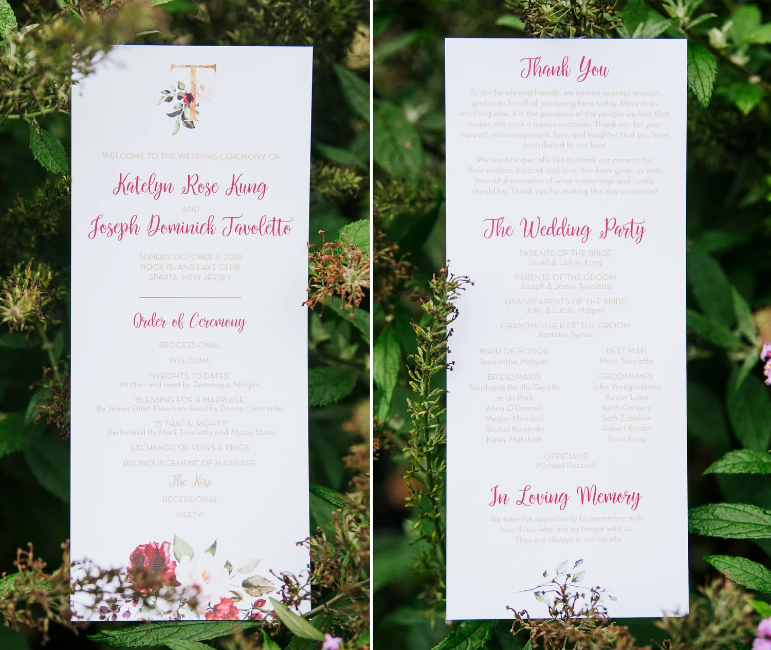 Ceremony Programs: What You Need to Include and Helpful Wording ...