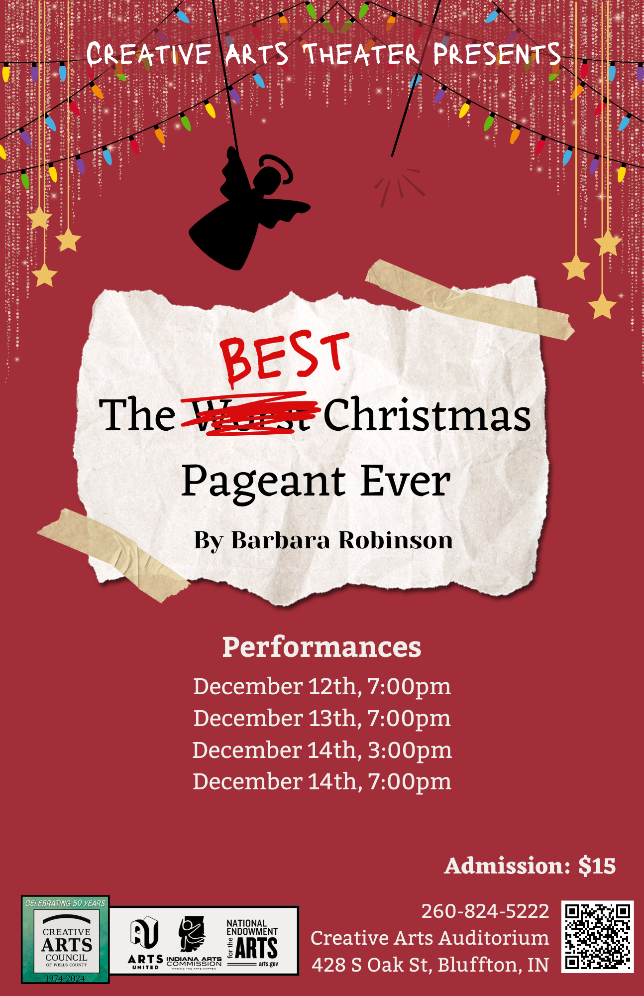 Holiday Production — Creative Arts Council of Wells County