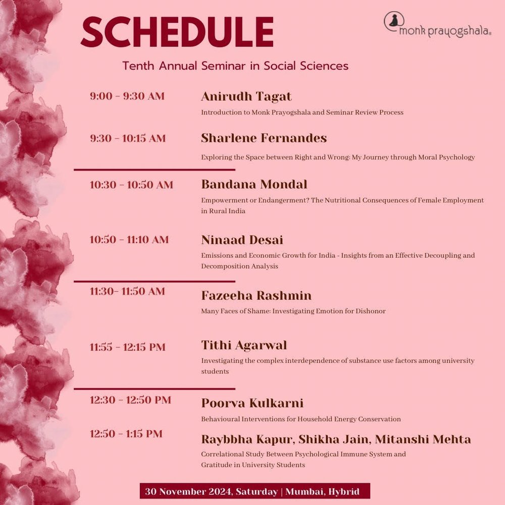 Tenth Annual Seminar on Research in Social Sciences | Workshops ...