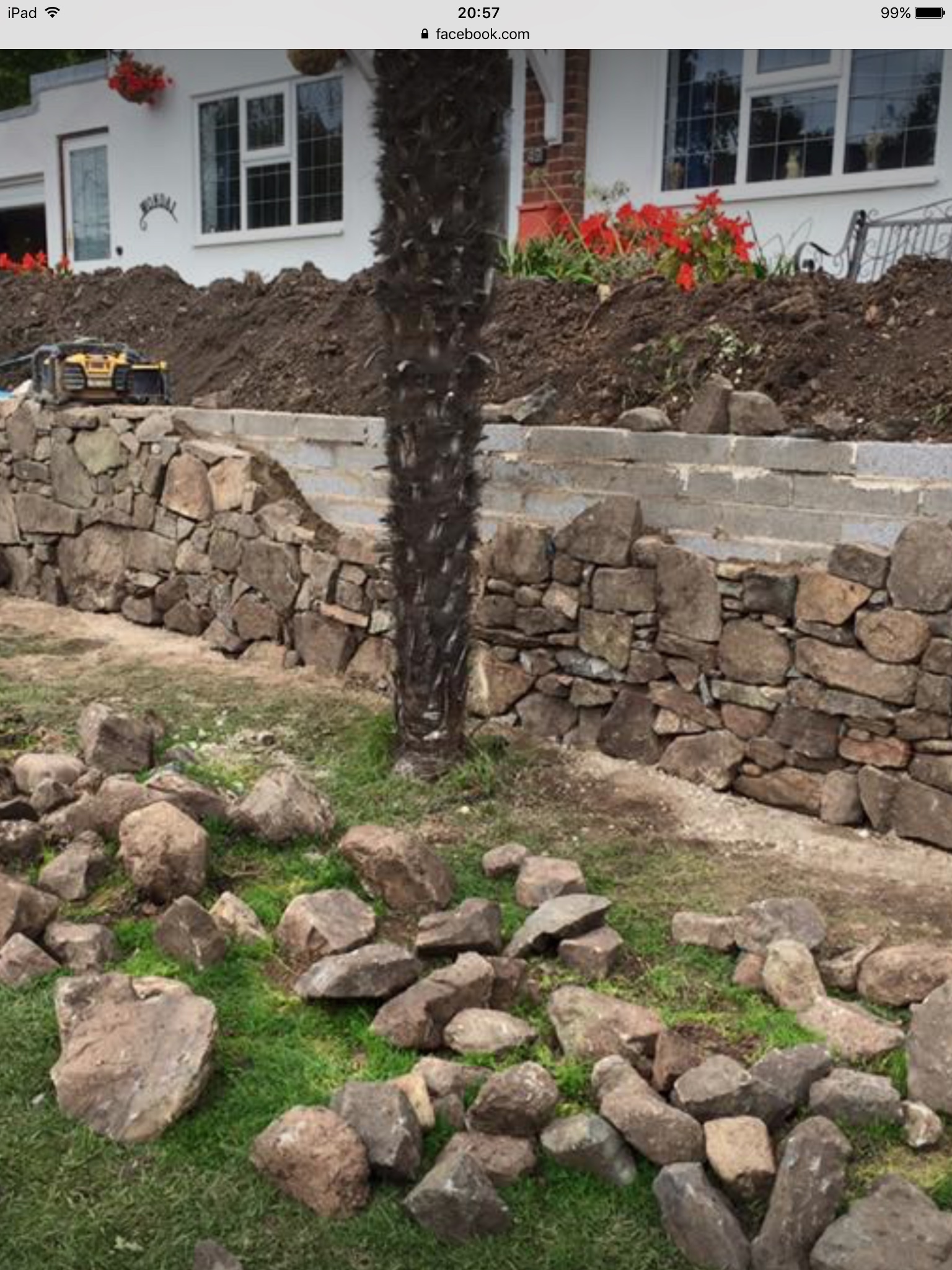 Walling — Garden Landscape Design in Leicestershire | ATB Landscapes