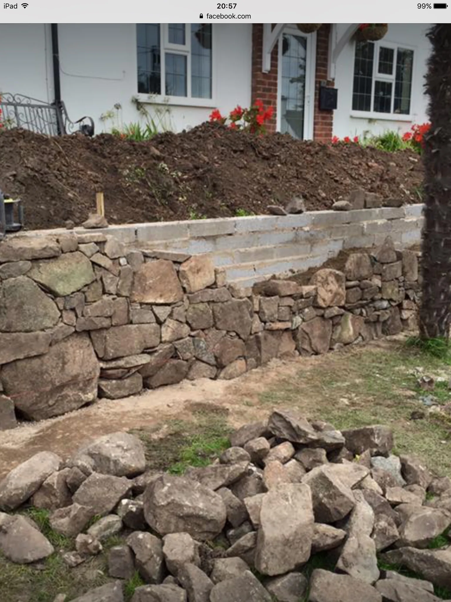 Walling — Garden Landscape Design in Leicestershire | ATB Landscapes