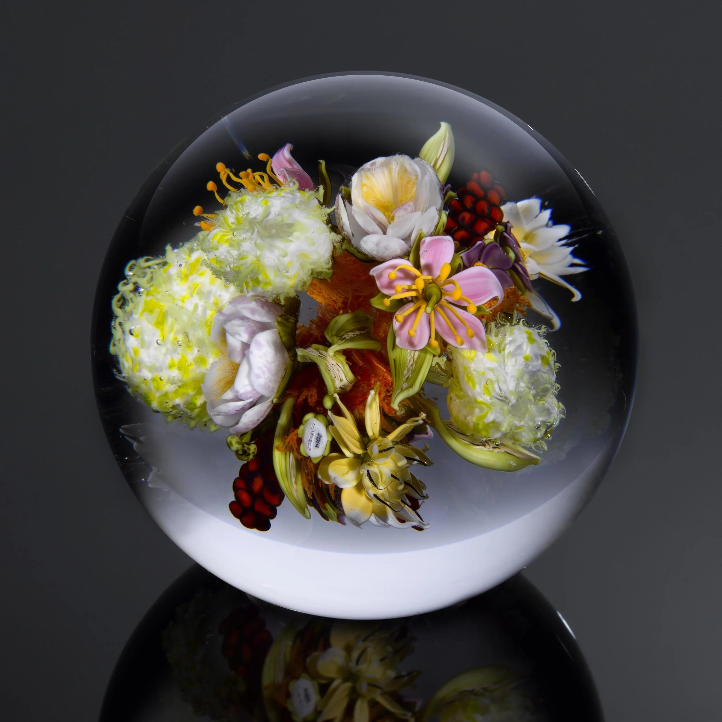 Glass flowers, glass art, flameworked glass — Paul J. Stankard