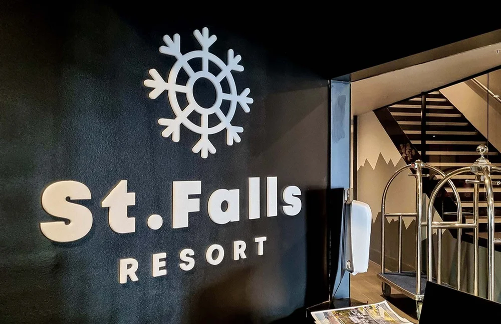 St. Falls Resort Signage — Epic Visuals, your signage specialsts