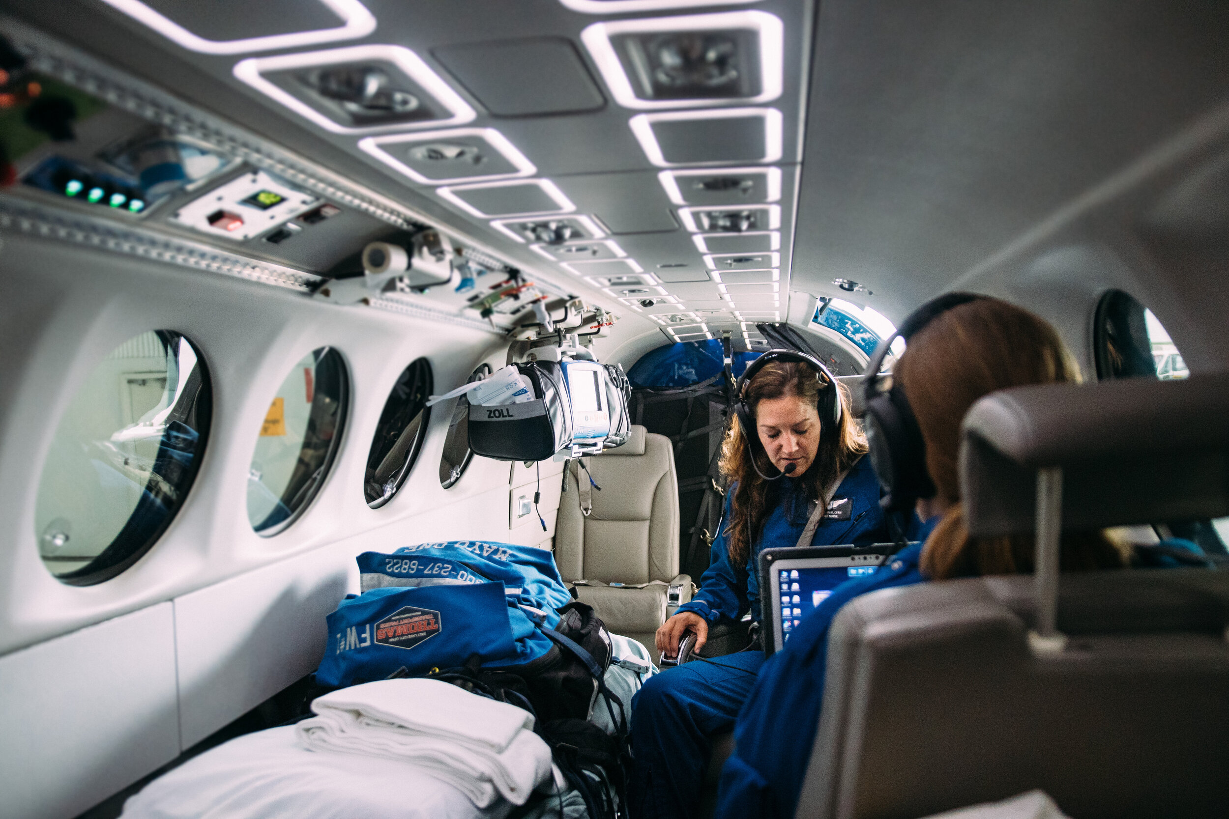 An ambulance built for the air: when it comes to life-saving care, the ...