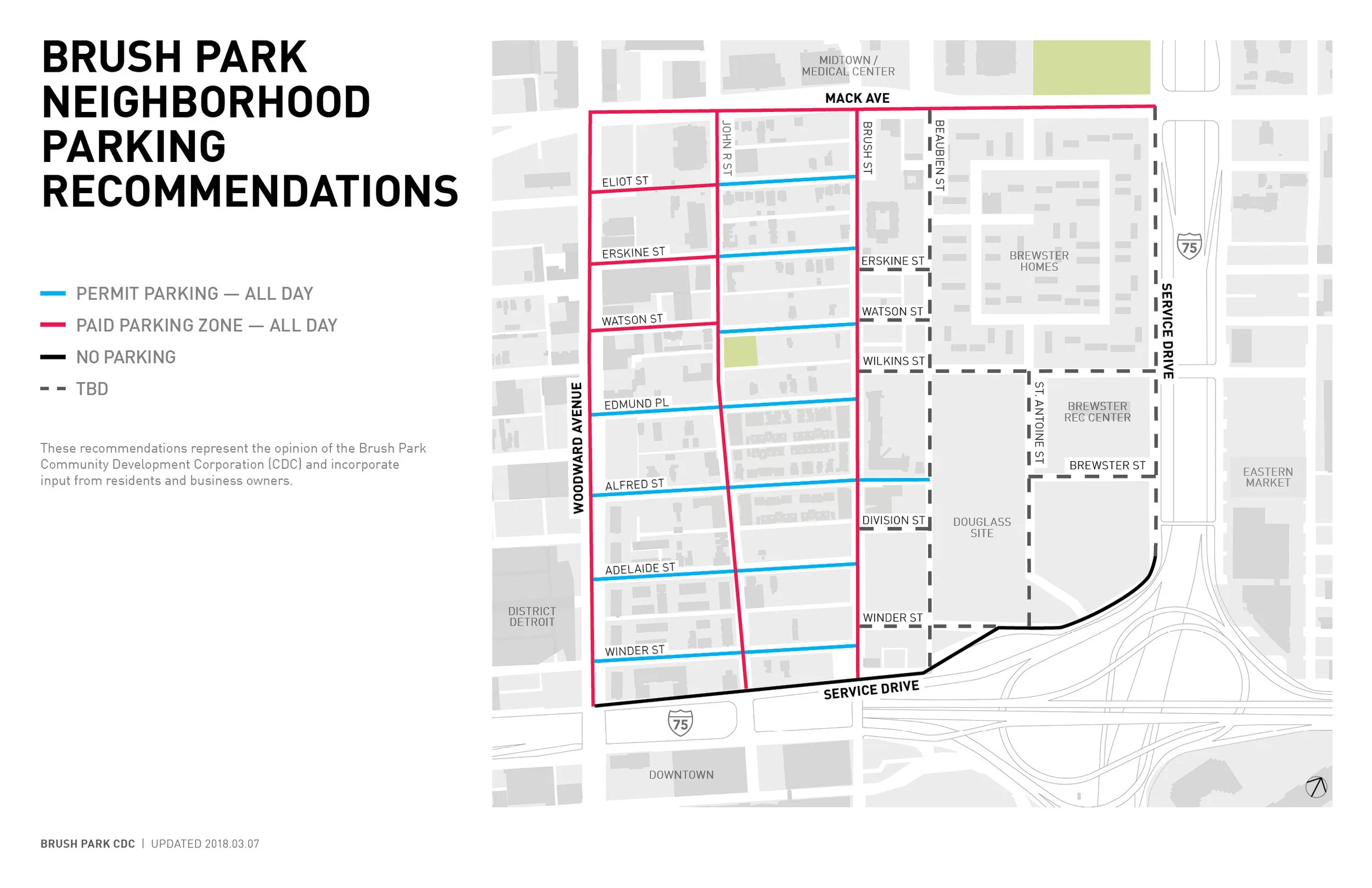 Brush Park Parking Initiative — Brush Park CDC