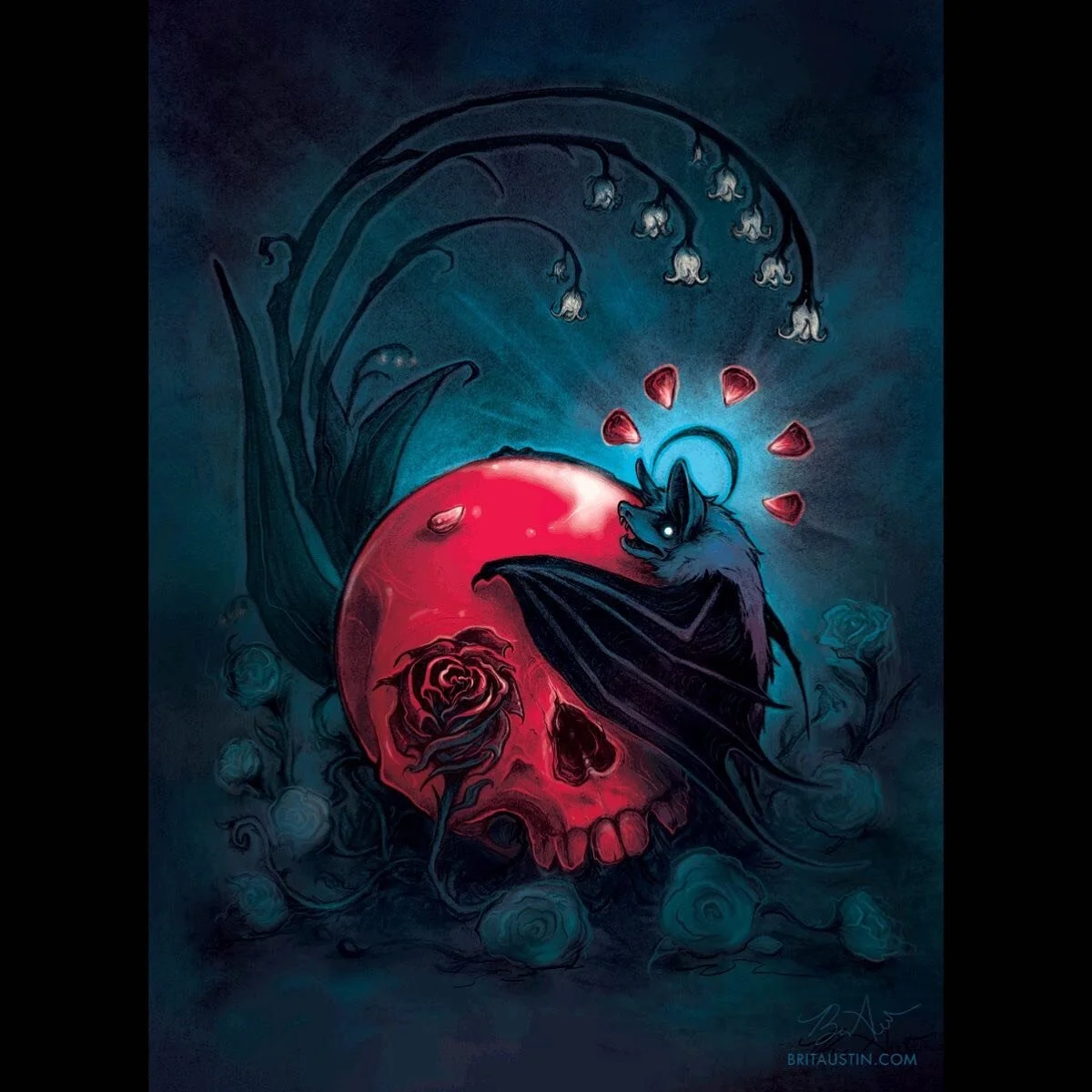 Godzilla "Thunder Thighs" Print — Brit Austin - Illustrator & Artist