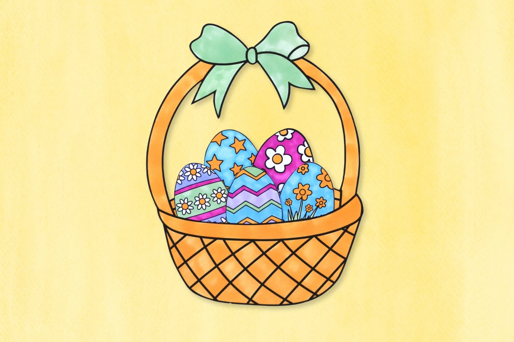 Printable Easter Basket Craft — Gathering Beauty