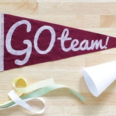 Easy DIY Felt Pennants — Gathering Beauty