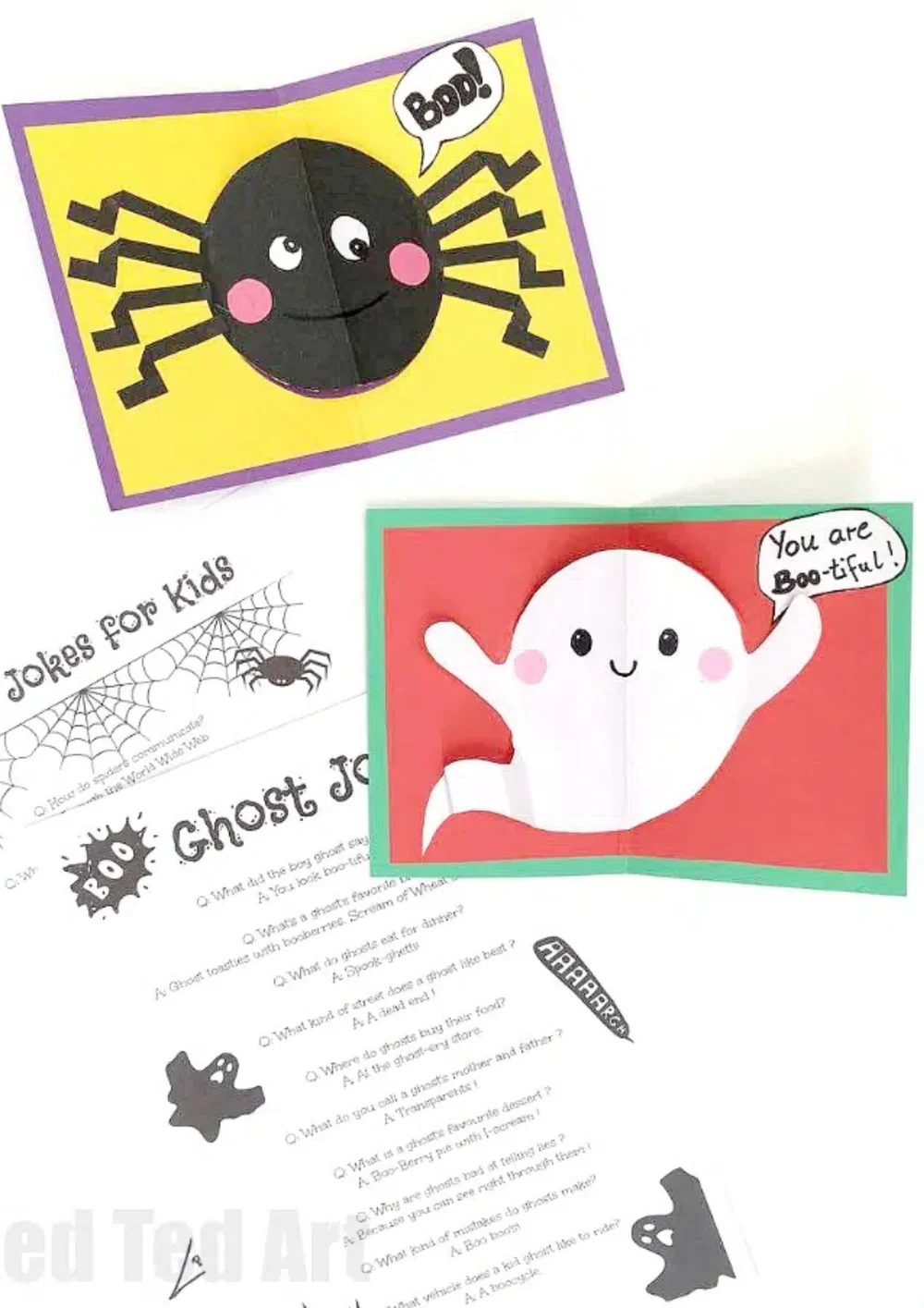 Cute DIY Halloween Cards — Gathering Beauty