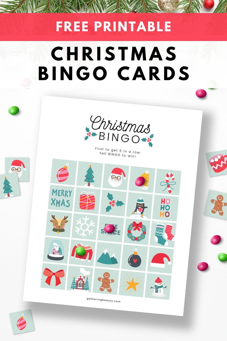 Christmas Bingo - Free Printable — Gathering Beauty