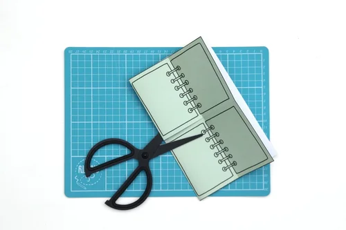 DIY Mini Notebooks Using One Sheet Of Paper - Free Template — Gathering ...