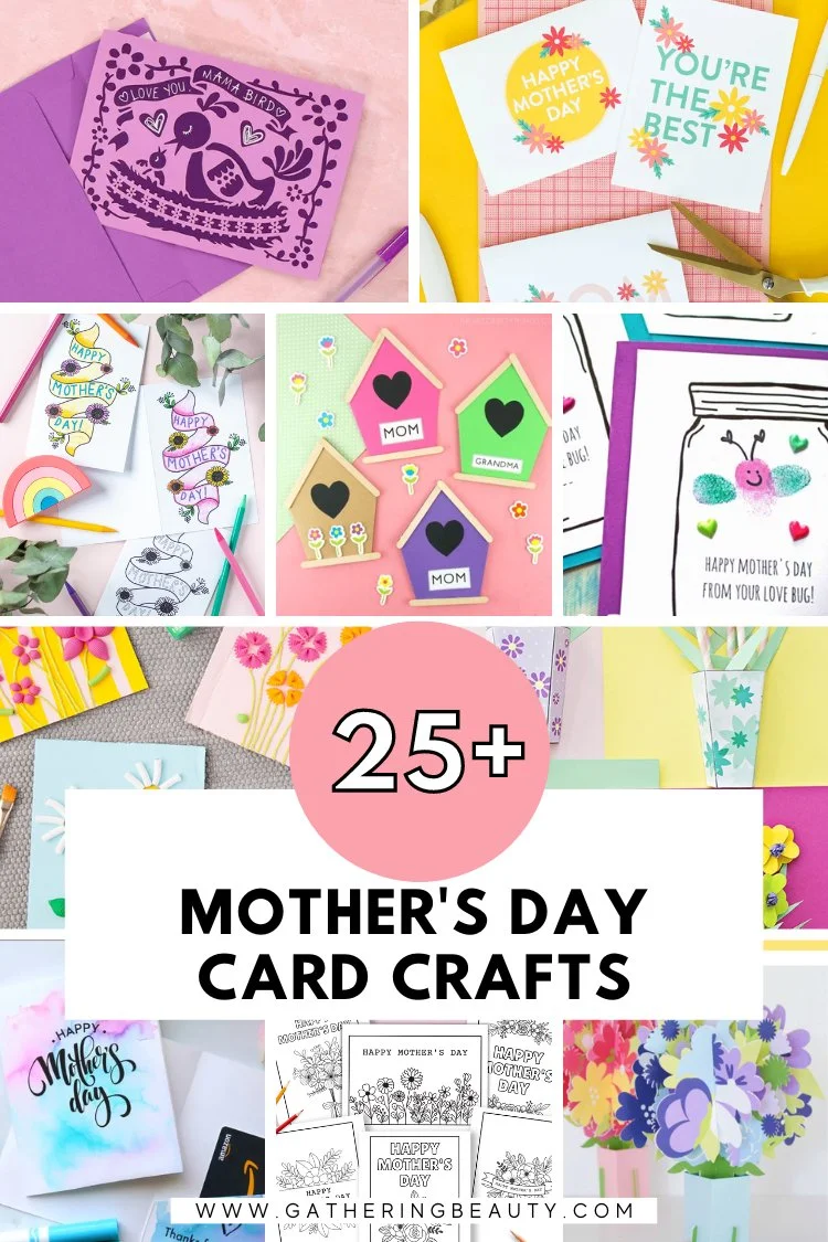 Mother's Day Card Craft Ideas — Gathering Beauty