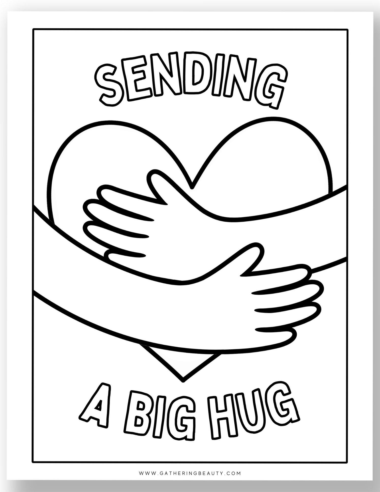 Free Printable Get Well Soon Colouring Pages — Gathering Beauty