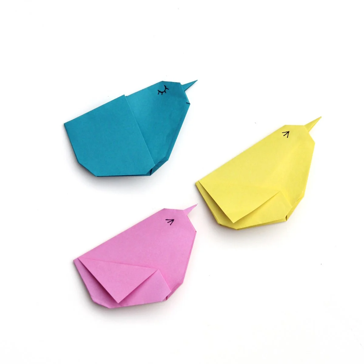 Easy Origami Chick - How To — Gathering Beauty