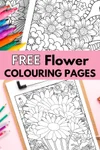 Free Flower Colouring Pages — Gathering Beauty