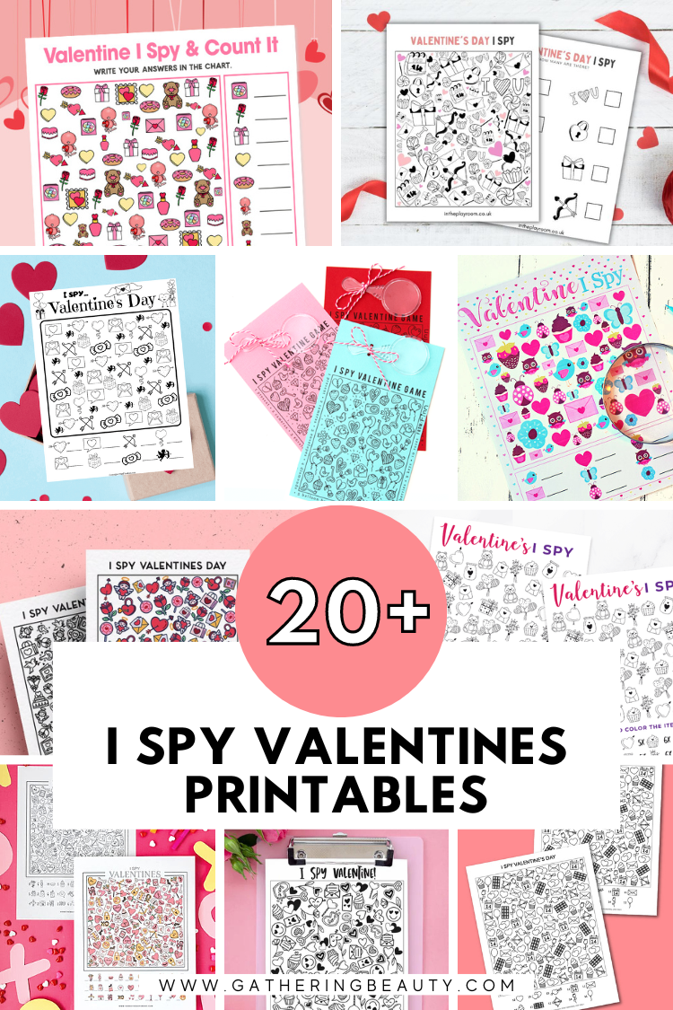 I Spy Valentines Printables — Gathering Beauty
