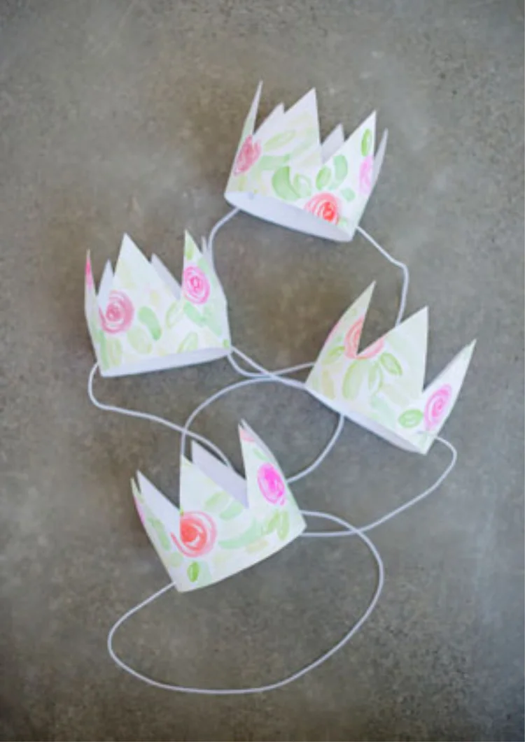 Paper Crown Craft Ideas — Gathering Beauty