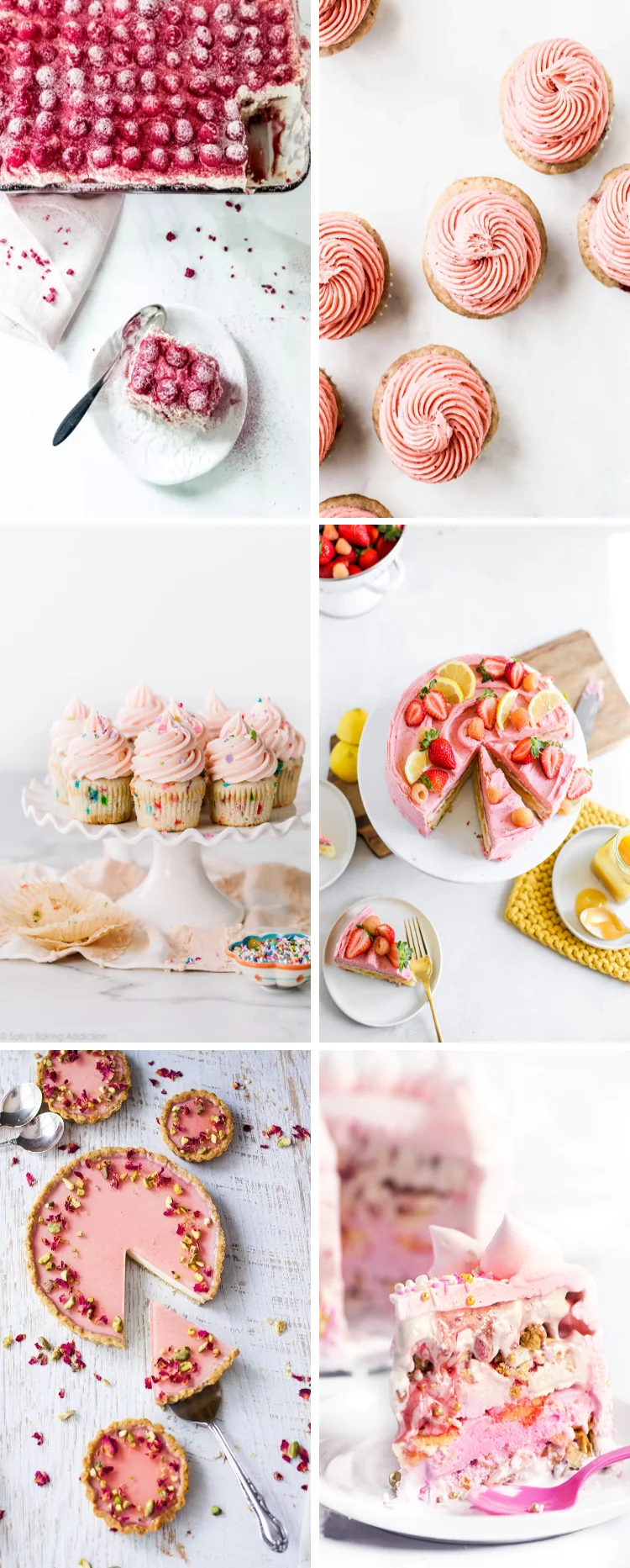 6 PRETTY IN PINK DESSERTS. — Gathering Beauty