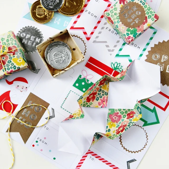 DIY ORIGAMI BOX ADVENT CALENDAR. — Gathering Beauty