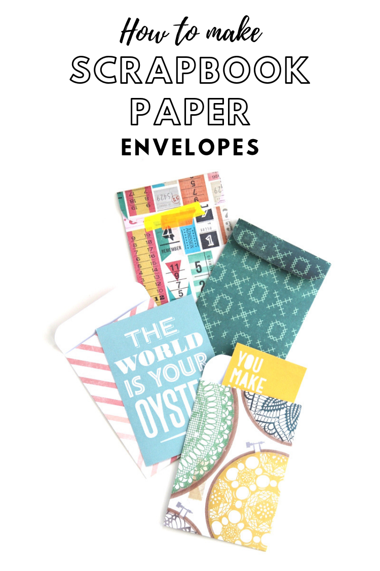 DIY SCRAPBOOK PAPER POCKET ENVELOPE. — Gathering Beauty