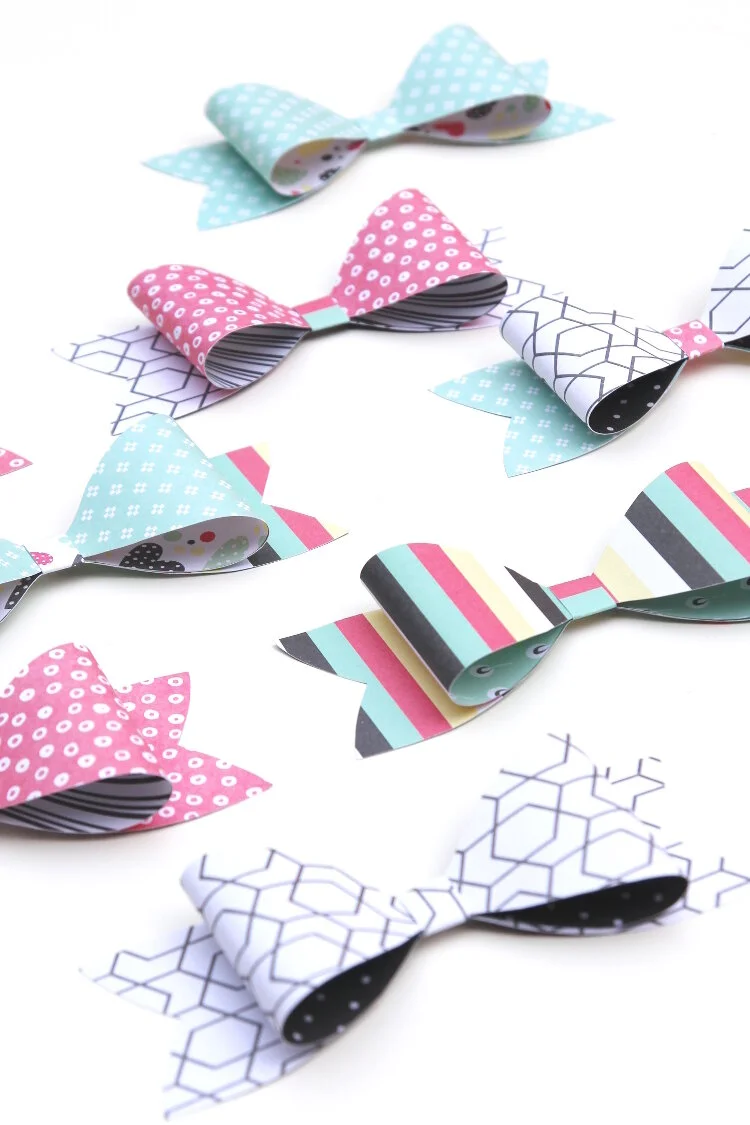 DIY PAPER BOW (FREE TEMPLATE). — Gathering Beauty