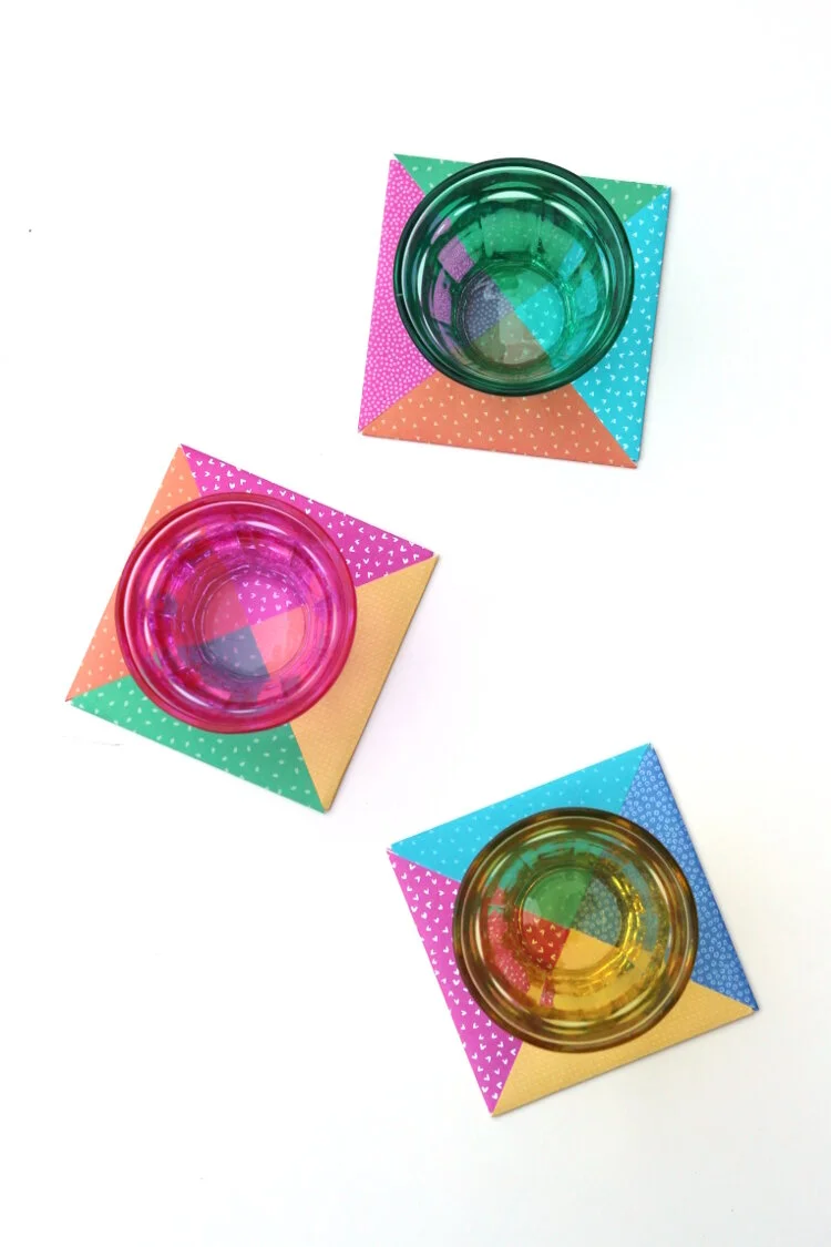 ORIGAMI COASTERS — Gathering Beauty