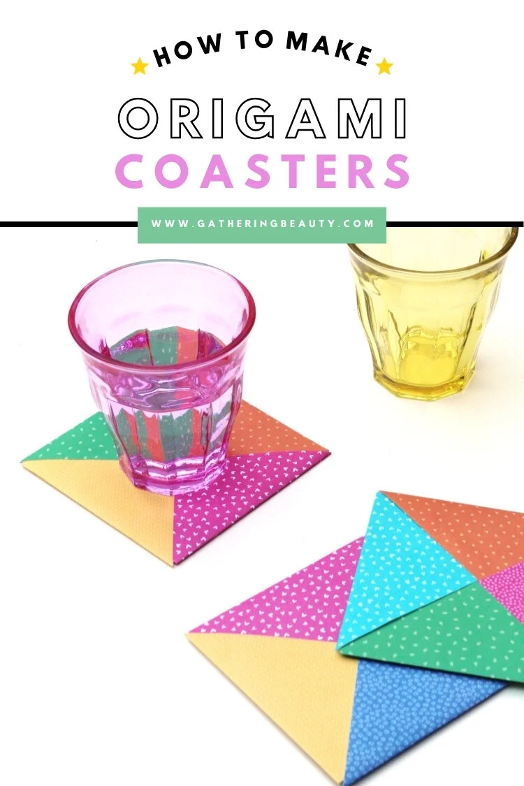ORIGAMI COASTERS — Gathering Beauty