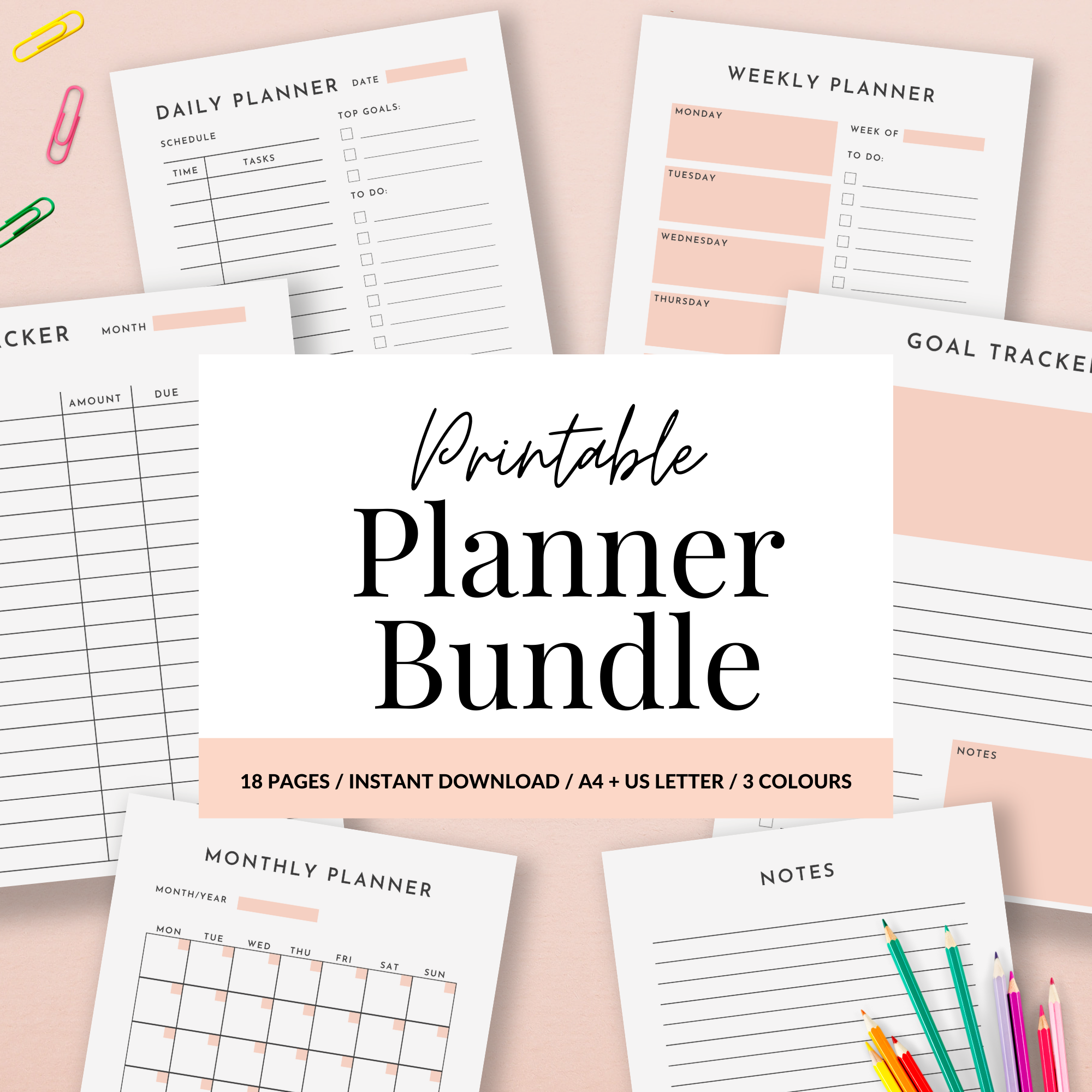 PRINTABLE PLANNER — Gathering Beauty