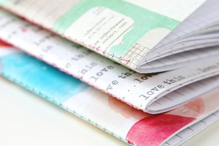 How To Make A Notebook Gathering Beauty