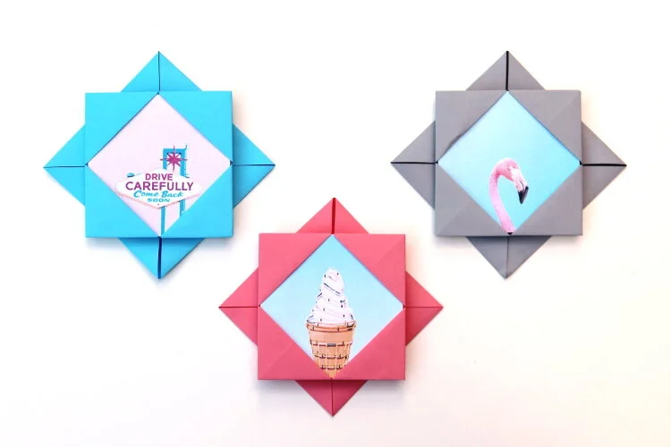 HOW TO MAKE ORIGAMI PHOTO FRAMES — Gathering Beauty