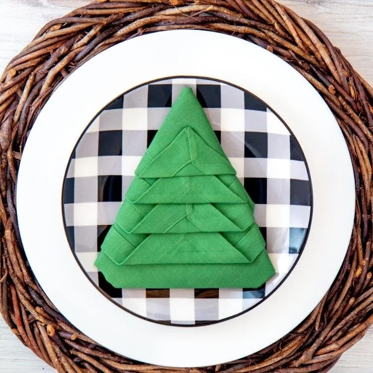 Origami Christmas Trees — Gathering Beauty