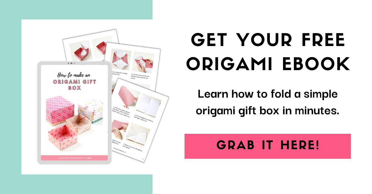 VALENTINE'S DAY ORIGAMI HEART BOOKMARK. — Gathering Beauty