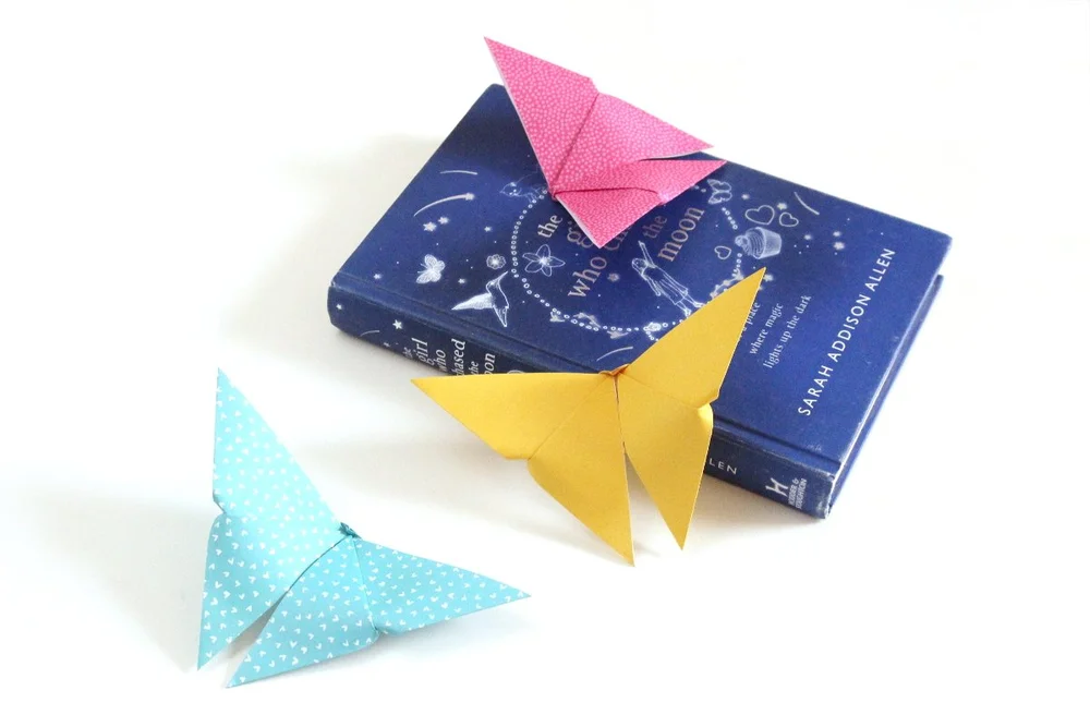 How To Make An Easy Origami Butterfly — Gathering Beauty