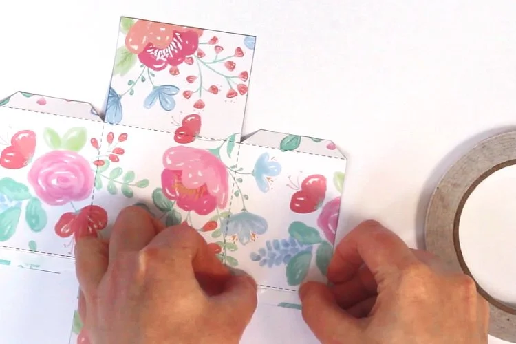 Easter Basket Template (Free Printable) — Gathering Beauty