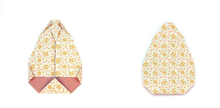 Easy Origami Easter Egg — Gathering Beauty