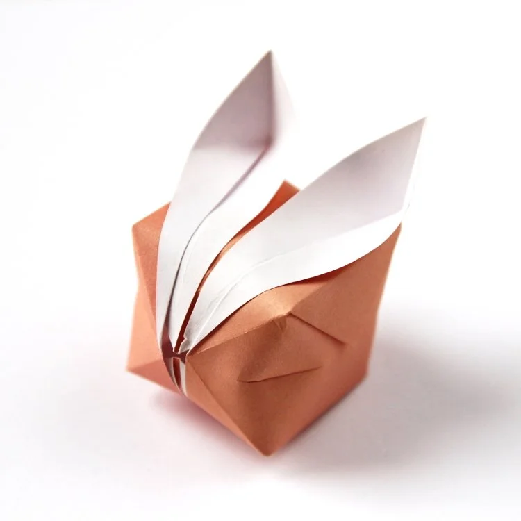 Origami Easter Bunny — Gathering Beauty