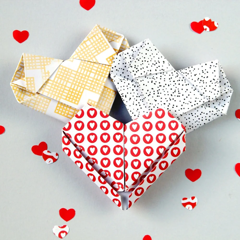 How To Make An Origami Heart (A4 Paper) — Gathering Beauty