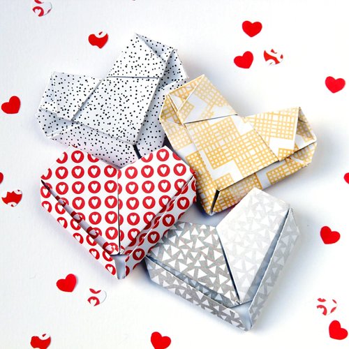 How To Make An Origami Heart (A4 Paper) — Gathering Beauty