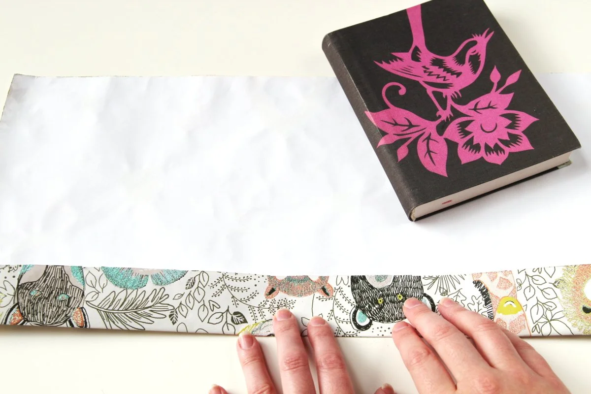 HOW TO MAKE WRAPPING PAPER BOOK COVERS. — Gathering Beauty