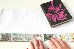HOW TO MAKE WRAPPING PAPER BOOK COVERS. — Gathering Beauty