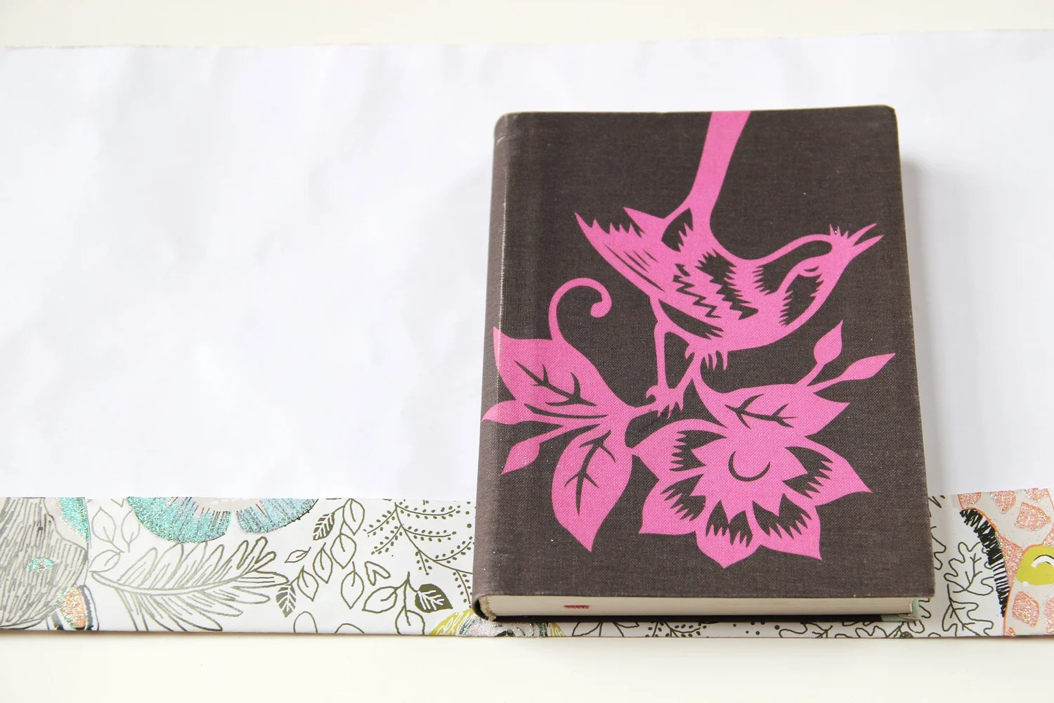 HOW TO MAKE WRAPPING PAPER BOOK COVERS. — Gathering Beauty